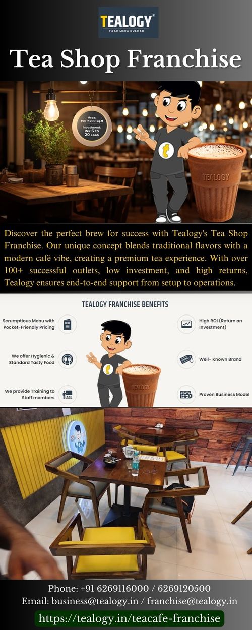 Tea Shop Franchise - Tealogy